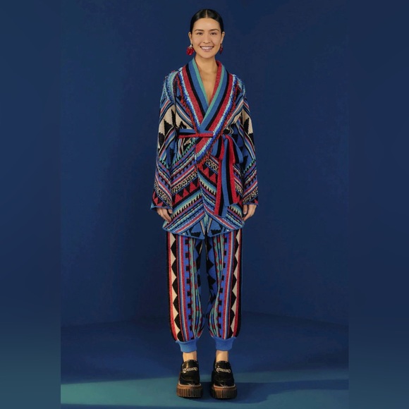 FARM Rio | Sweaters | Farm Rio Julie Stripe Cardigan | Poshmark